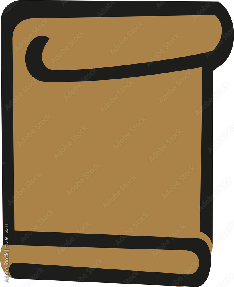 Old vintage scroll Stock Vector | Adobe Stock