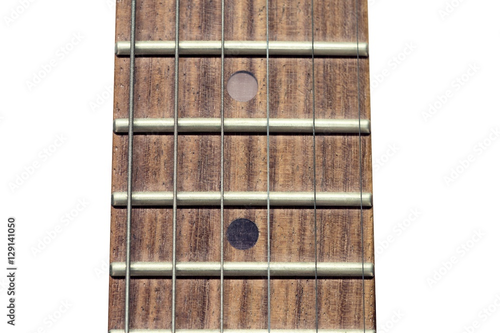 Guitar Fretboard Close Up
