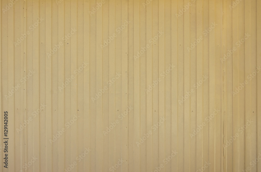 Siding, metal panels texture closeup in the daytime outdoors. Metal ...
