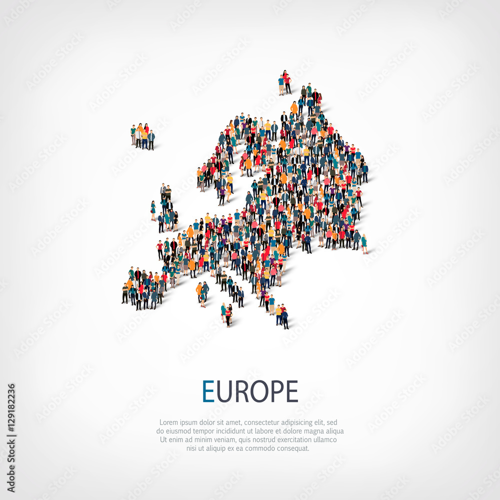 people map country Europe vector Stock Vector | Adobe Stock