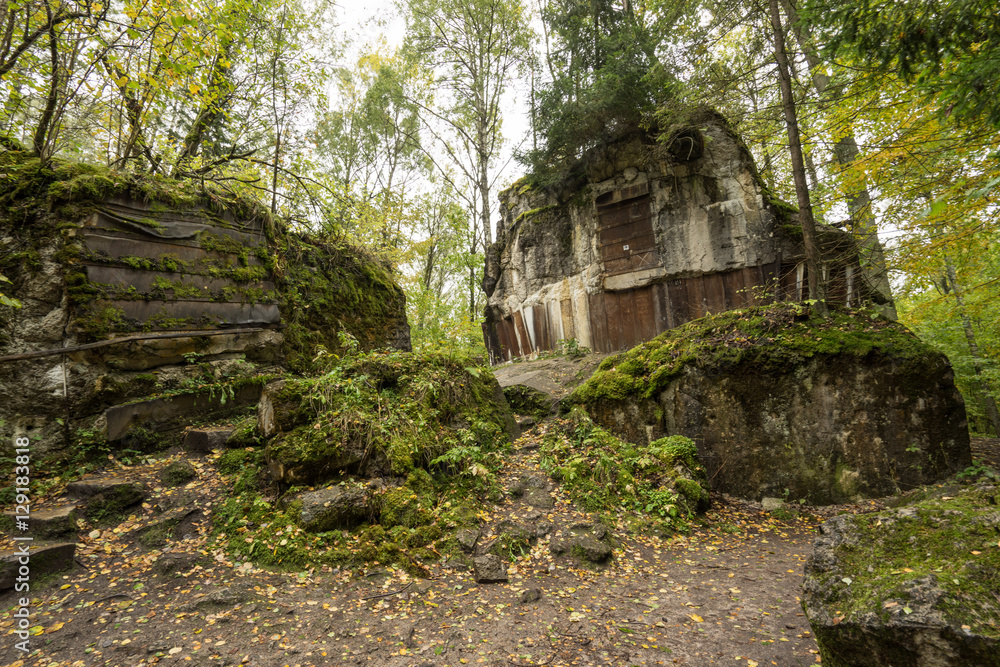 Wolf's Lair, Adolf Hitler's Bunker in Poland. First Eastern Front ...