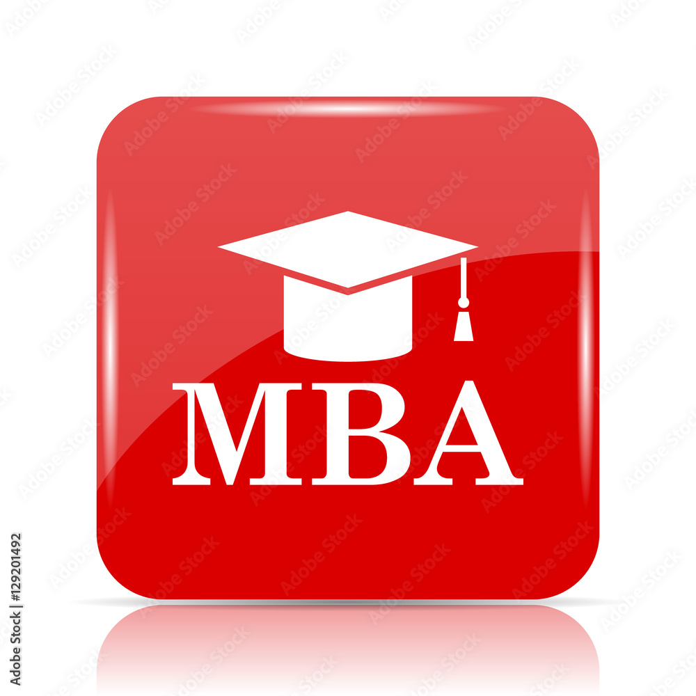 MBA icon Stock Illustration | Adobe Stock