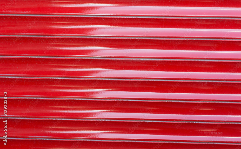 corrugated red metal board texture background Stock Photo | Adobe Stock