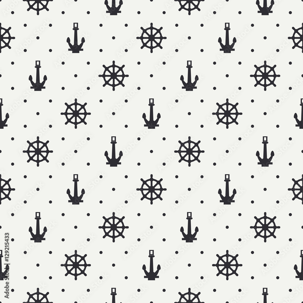 Anchor Pattern Background
