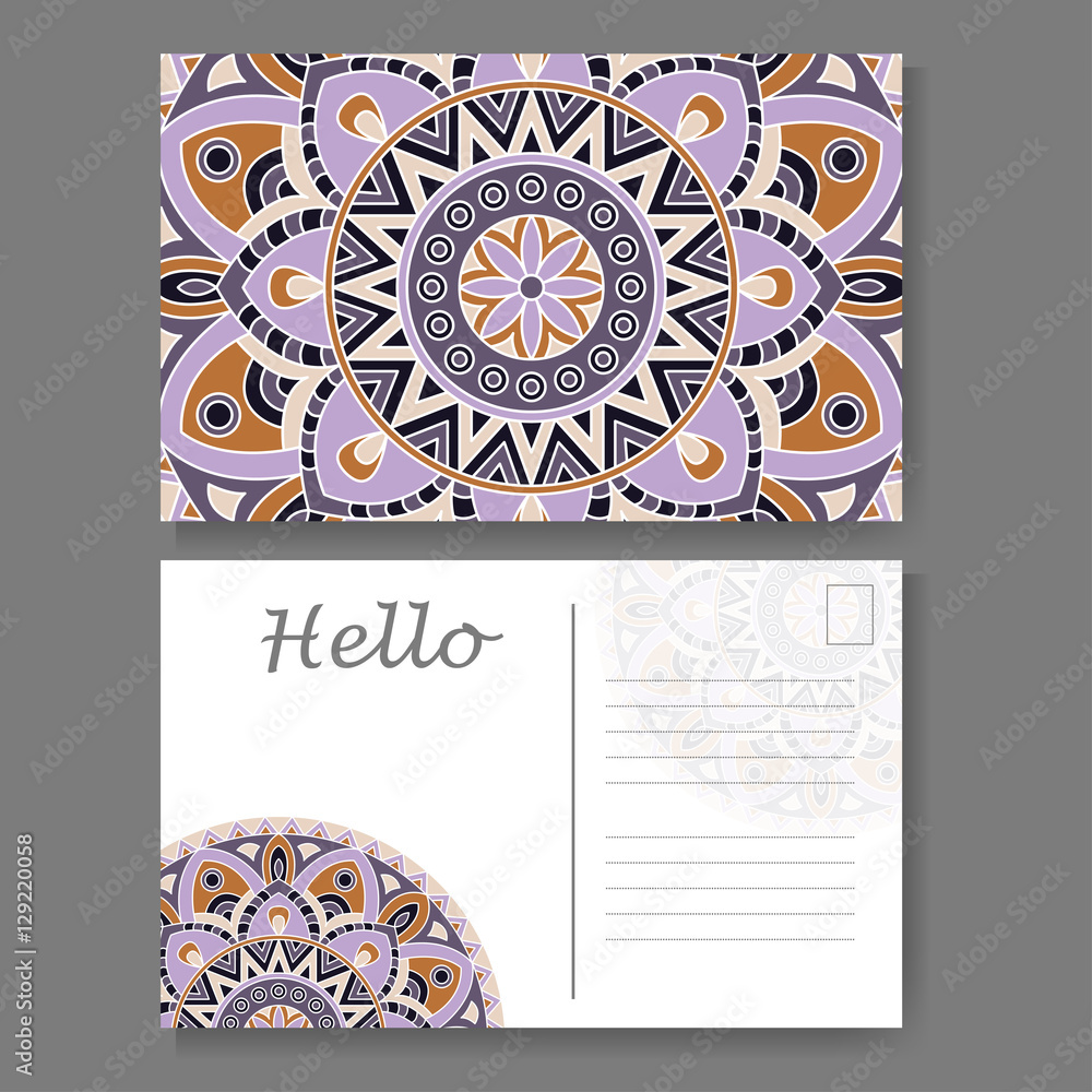 Postcard Background Design