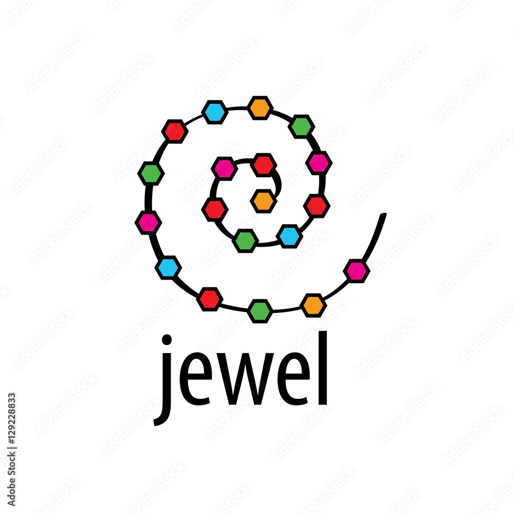 vector logo jewel Stock Vector | Adobe Stock