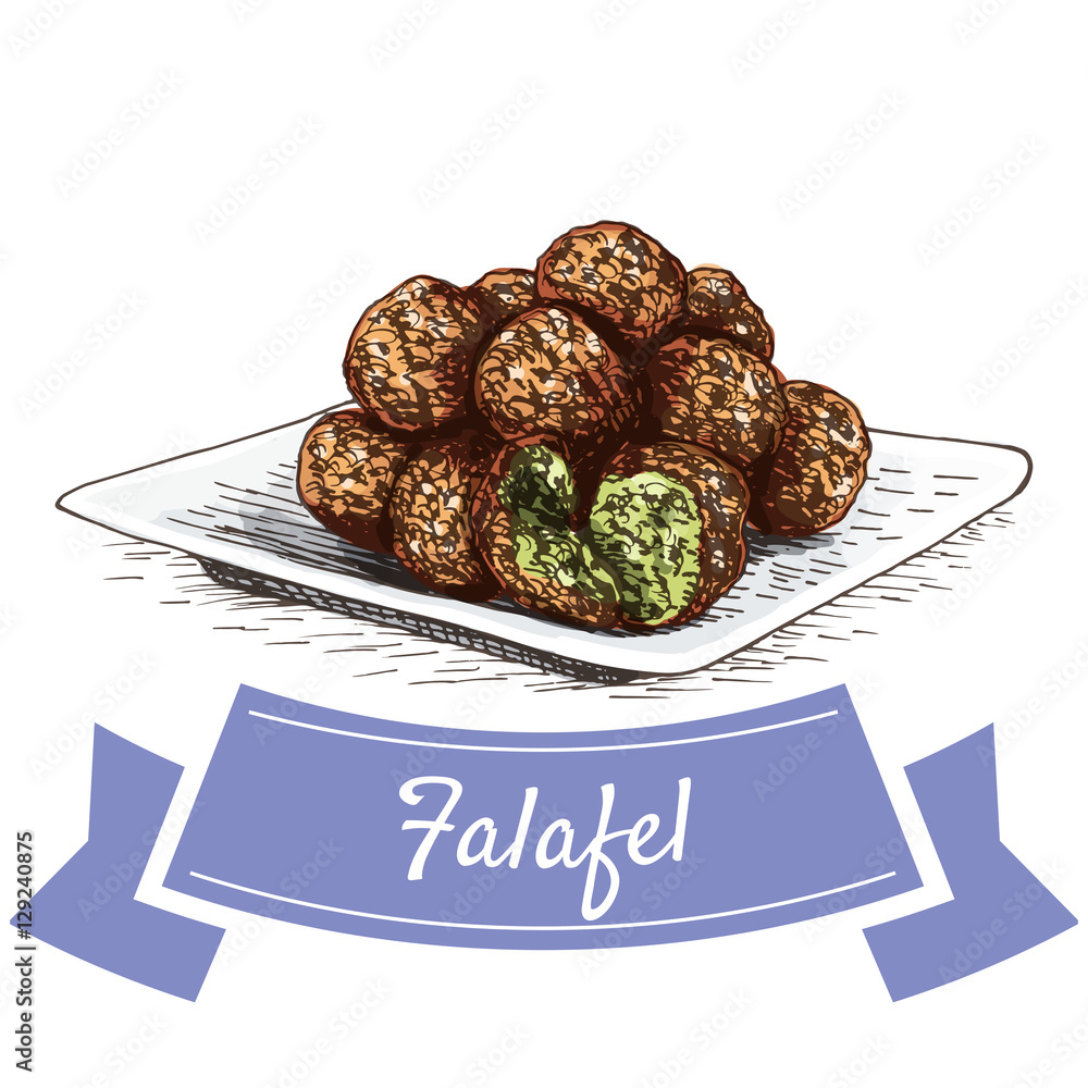 Falafel Clipart