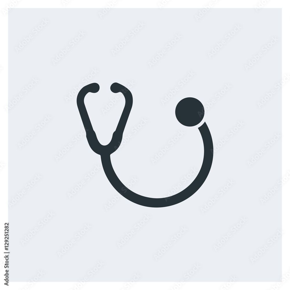 Doctor stethoscope icon Stock Vector | Adobe Stock