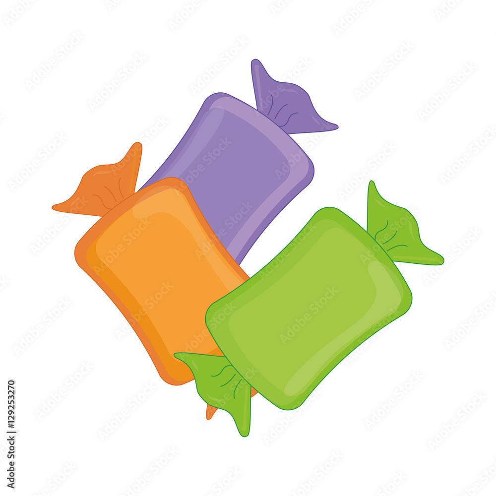 wrapped candy icon image vector illustration design Stock Vector ...