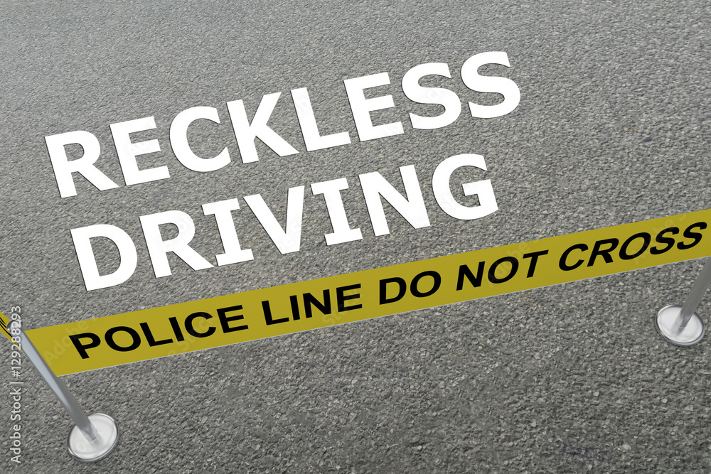 Reckless Driving concept ilustración de Stock | Adobe Stock