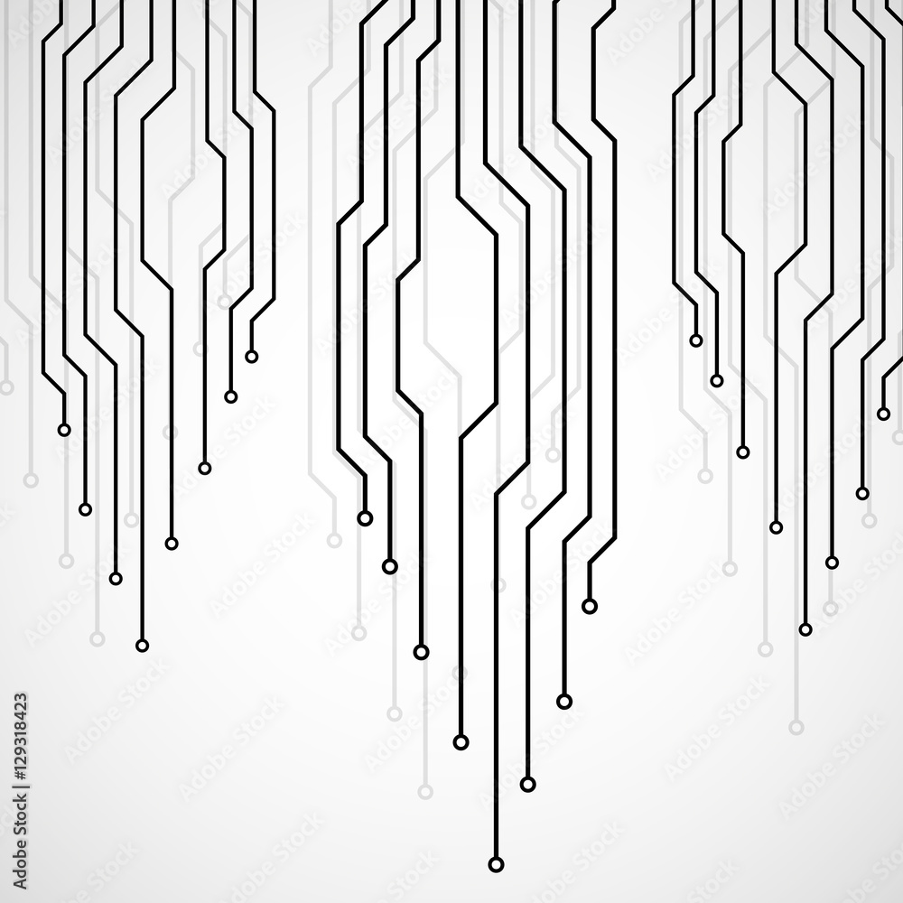 Abstract circuit board, technology background, vector design Stock ...