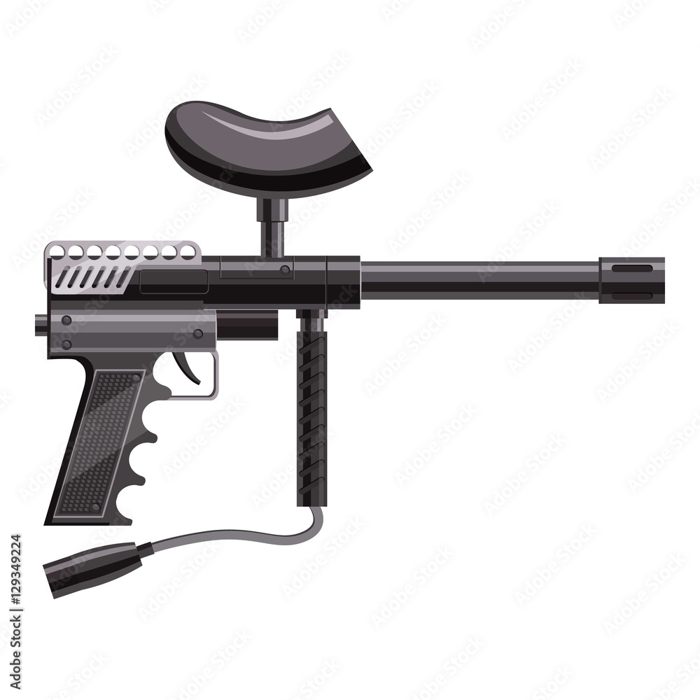 Paintball Gun Cartoon