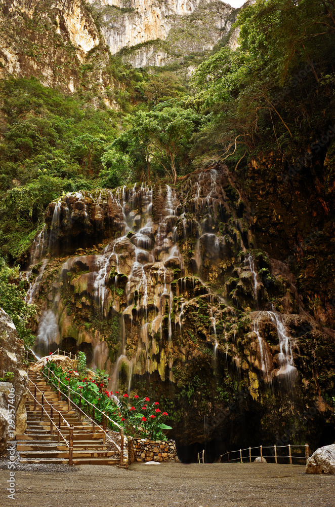 Beautiful Tolantongo caves (Grutas Tolantongo), Mexico Stock Photo ...