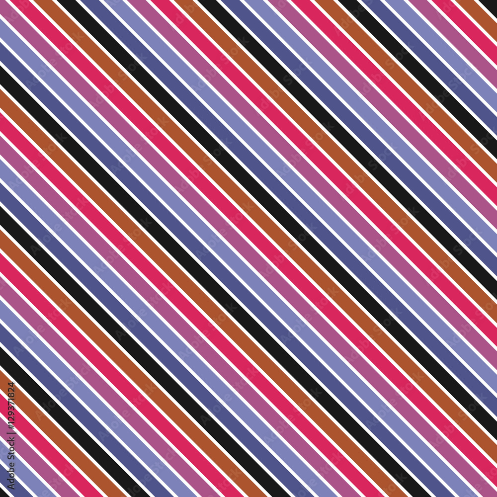 Simple seamless diagonal stripe pattern background Stock Vector | Adobe ...