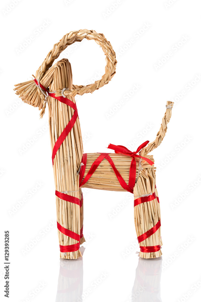 Yule Goat or Christmas goat is a Scandinavian and a Northern European ...