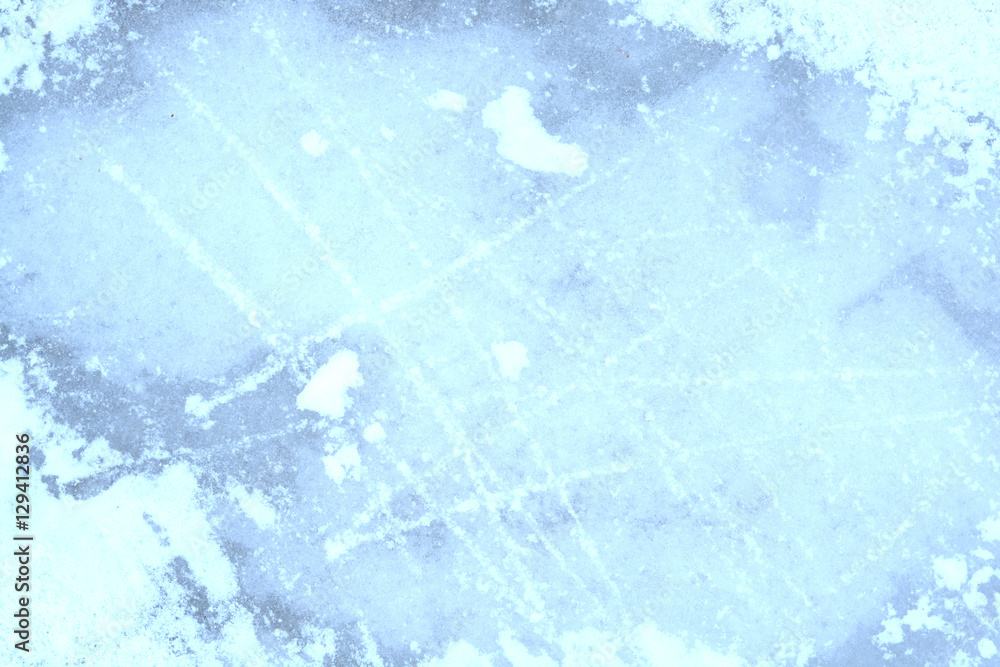 Ice rink background on winter season Stock Photo | Adobe Stock