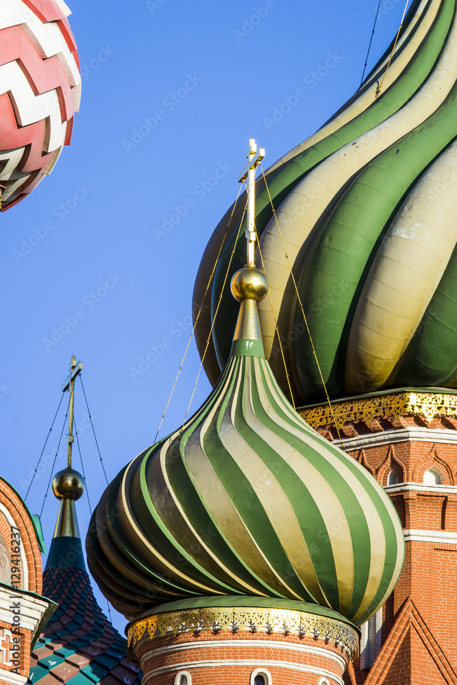 Onion dome, Moscow, Russia Stock Photo | Adobe Stock