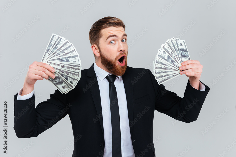 Man Holding Money