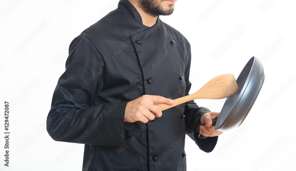 Chef isolated on white background Stock Photo | Adobe Stock