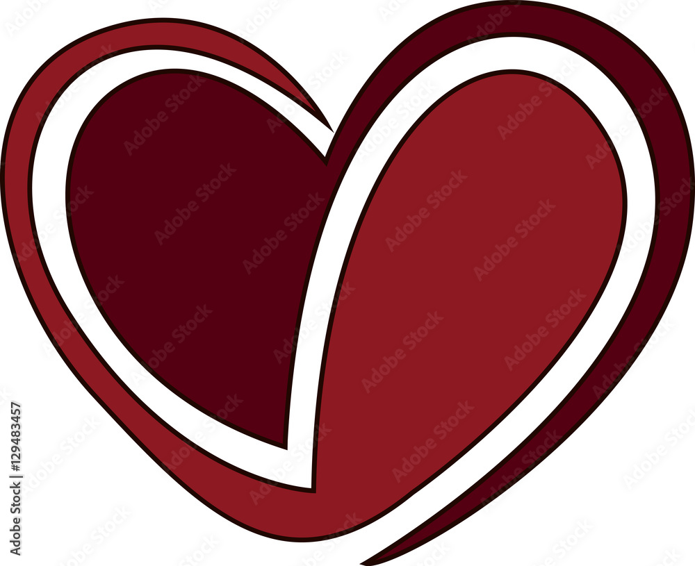 Heart logo. Heart icon. It can be used as design elements in your ...