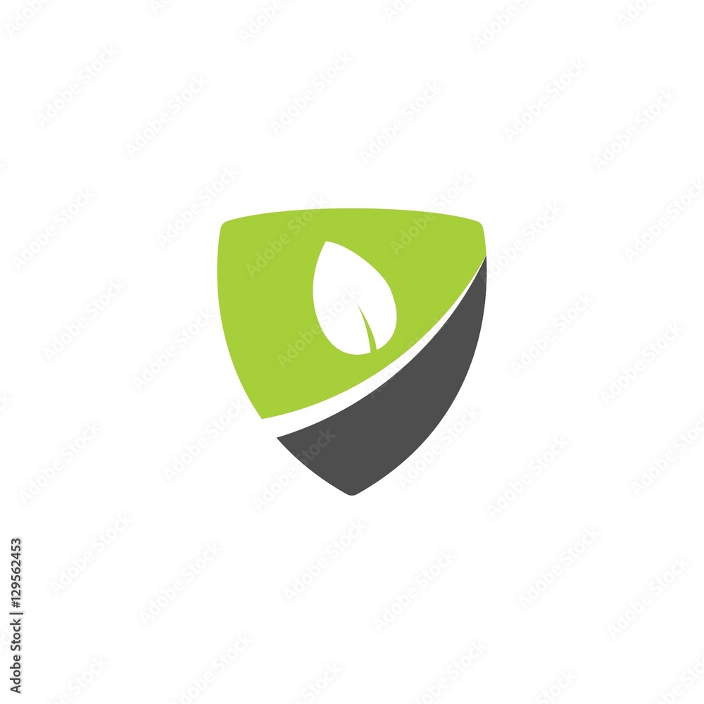 Safe Farm Vector Logo Design Element Stock-Vektorgrafik | Adobe Stock