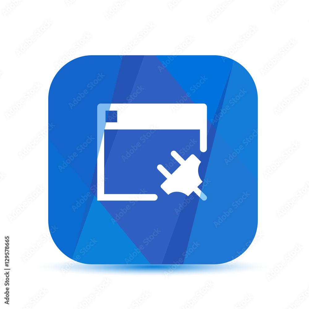 Geometric App Icon Stock Vector | Adobe Stock