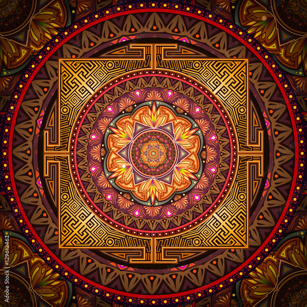 ⭐ Fototapety mandale na wymiar pod klienta - Fototapety24.net