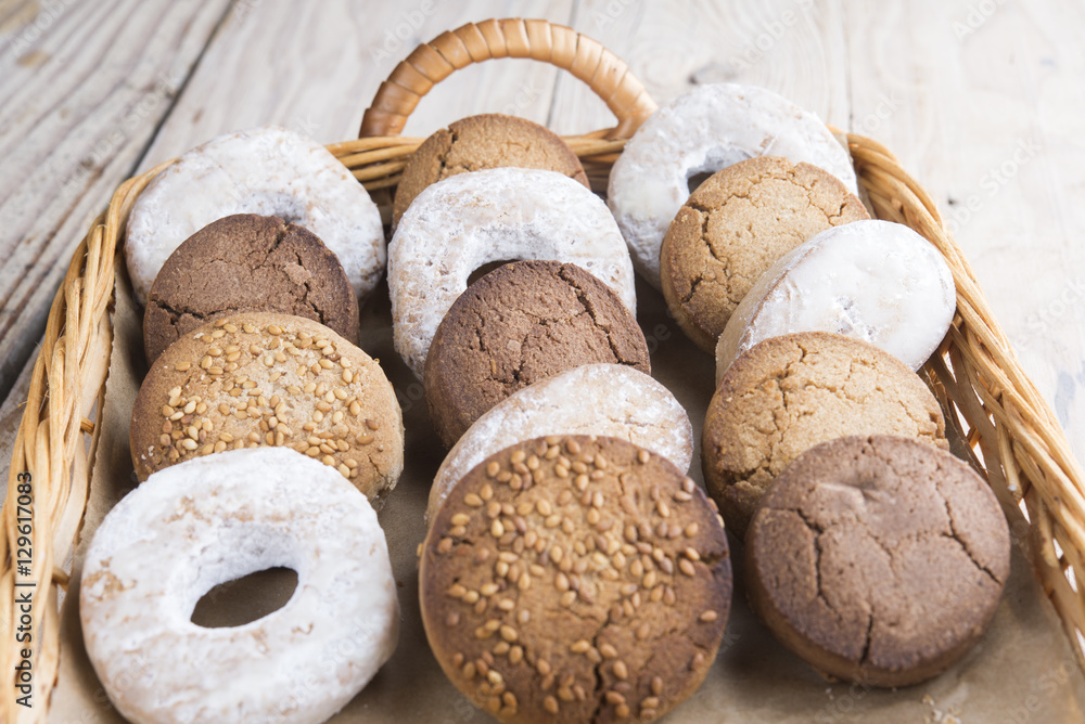 Shortbread Background Stock Photo | Adobe Stock