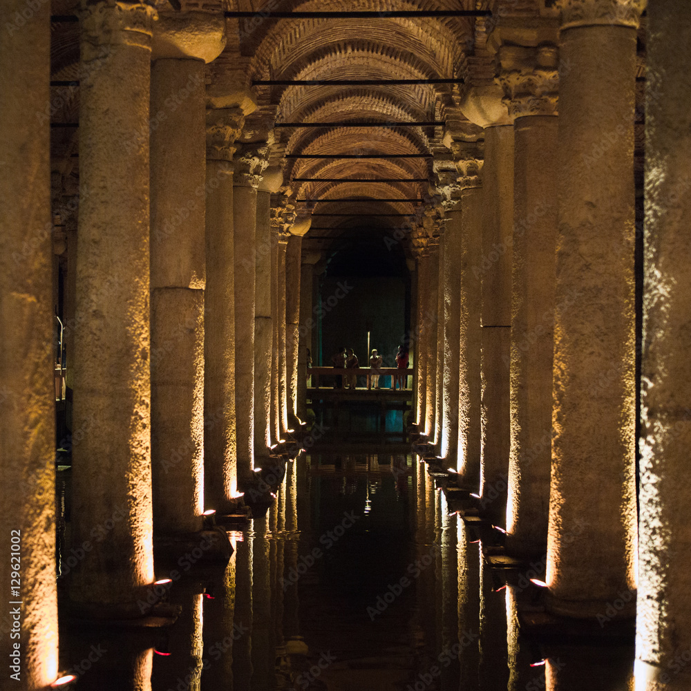 Basilica Cistern Stock Photo | Adobe Stock