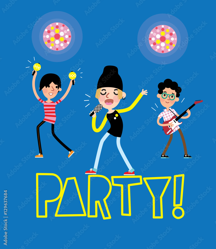 Concert Band Cartoon