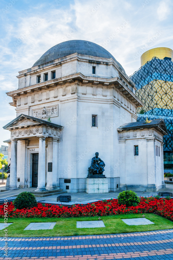 Hall of memory (1925) - war memorial, Birmingham, England, UK. Stock ...