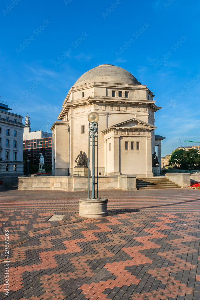 Hall of memory (1925) - war memorial, Birmingham, England, UK. Stock ...