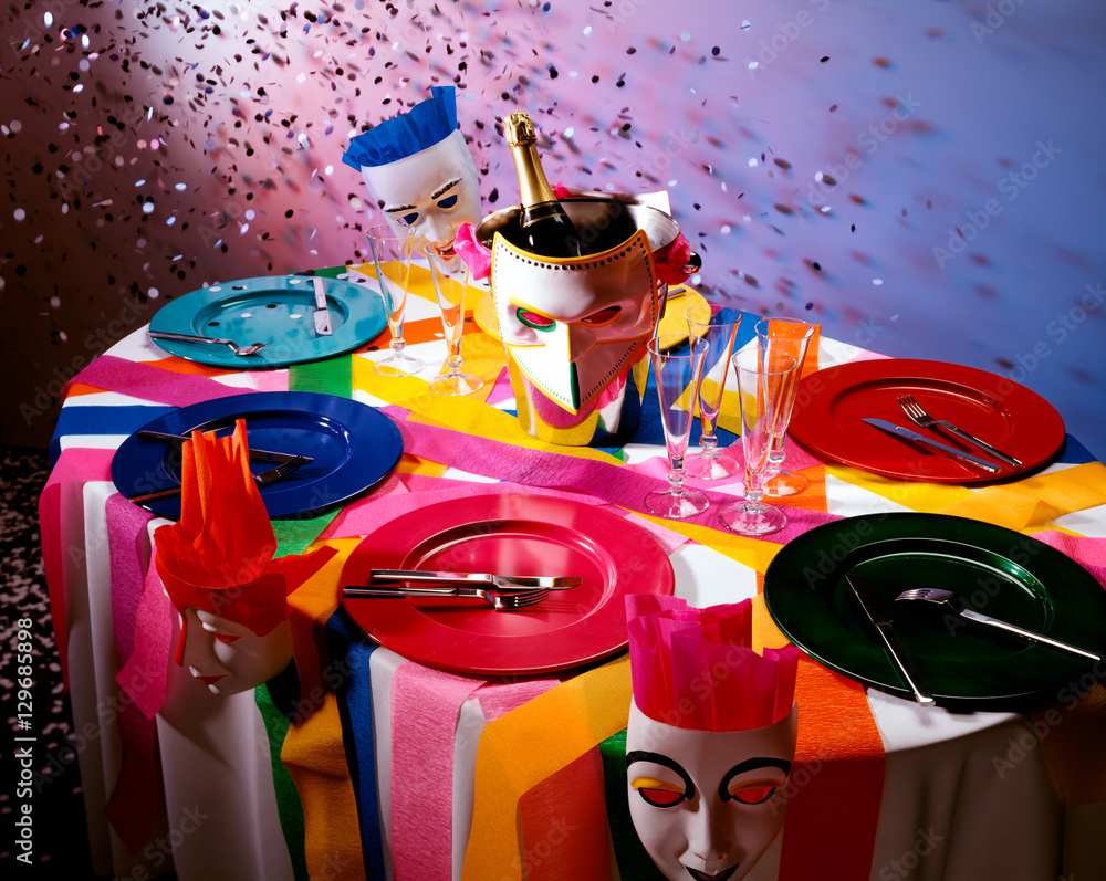 Carnival table Stock-Foto | Adobe Stock