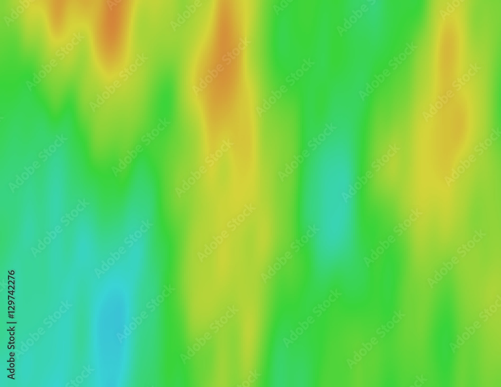 Abstract psychedelic colorful illustration. Visual heat map. Flowing ...