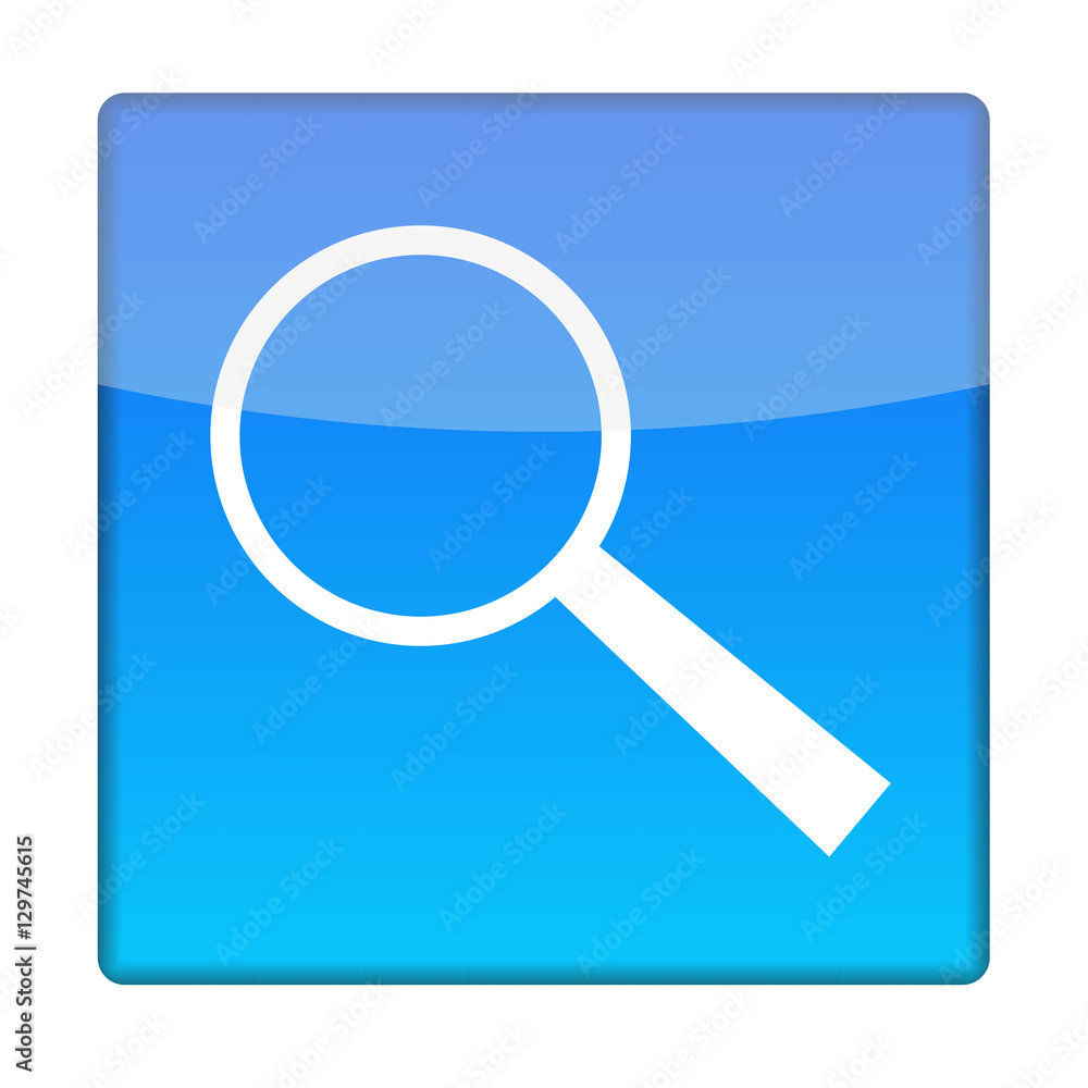 Lupe Zeichen Stock Illustration | Adobe Stock