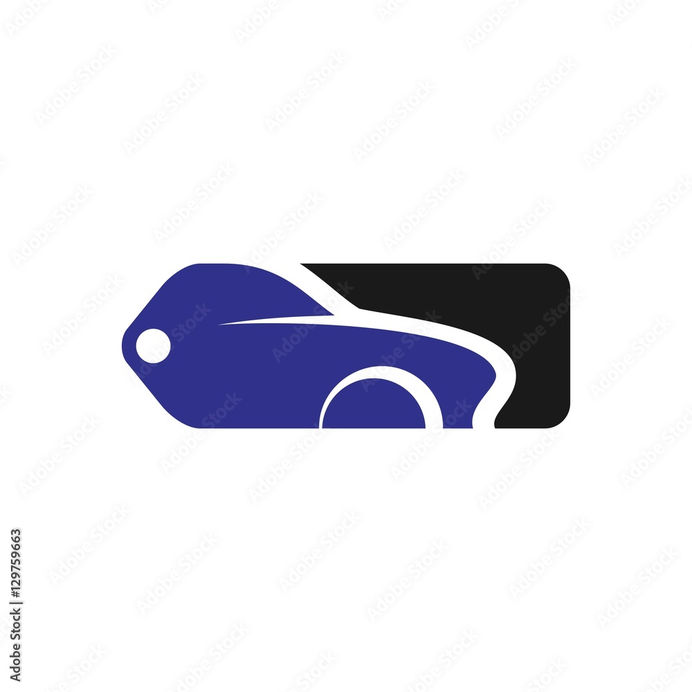 car selling logo vector. car shop logo vector. Stock Vector | Adobe Stock