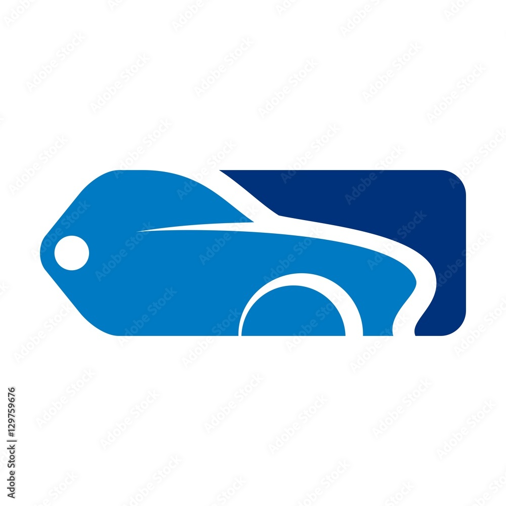 car selling logo vector. car shop logo vector. Stock Vector | Adobe Stock