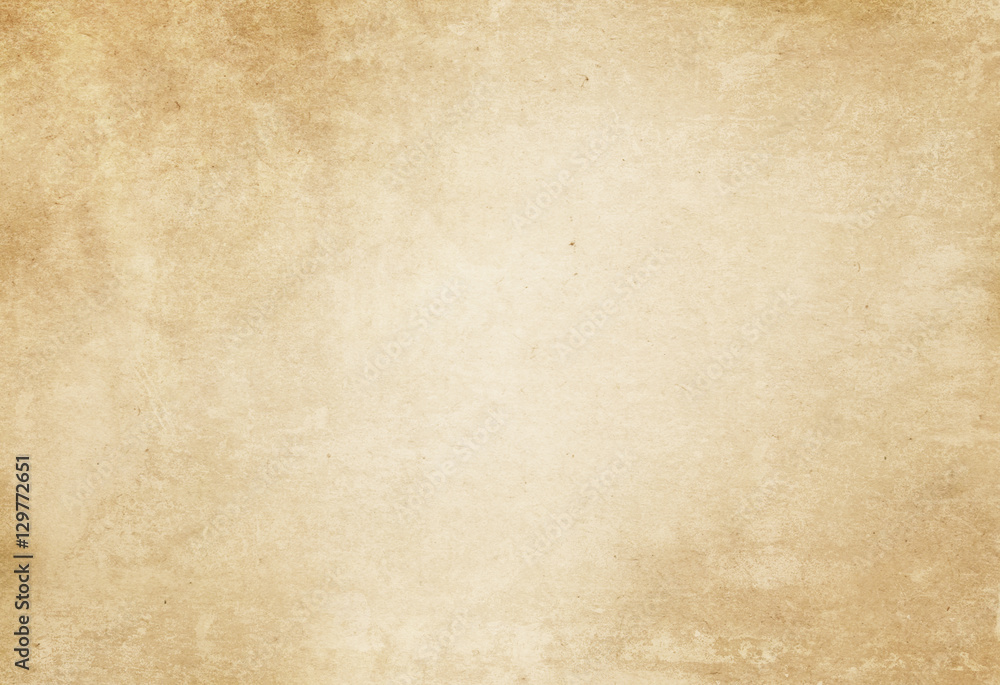 Old yellowed and stained paper texture. Stock Photo | Adobe Stock