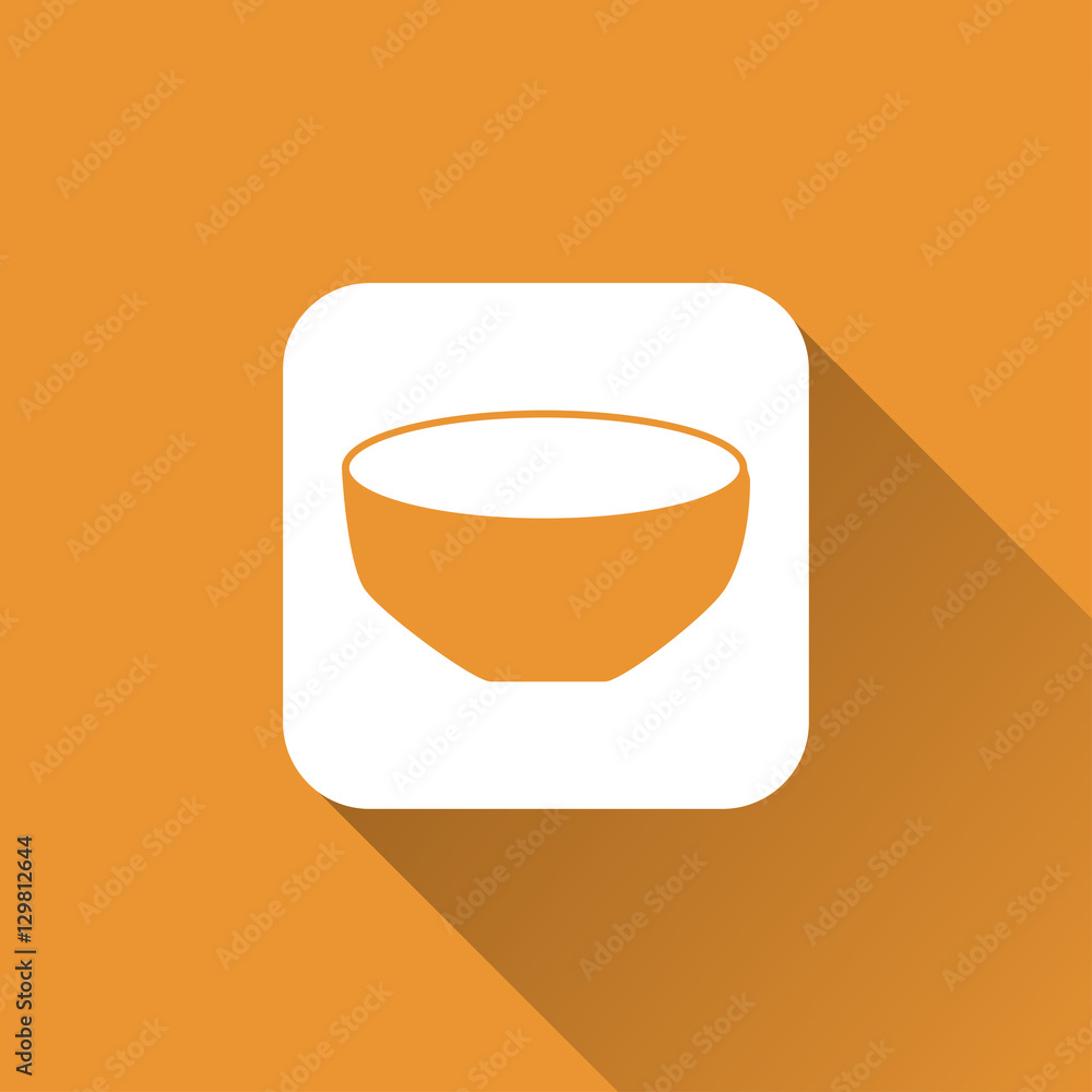 bowl icon design Stock Vector | Adobe Stock