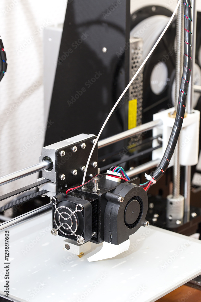3d printer mechanism working yelement design of the device during the ...