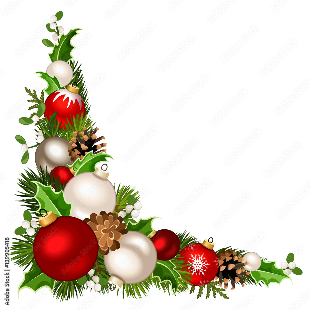 Mistletoe Corner Border