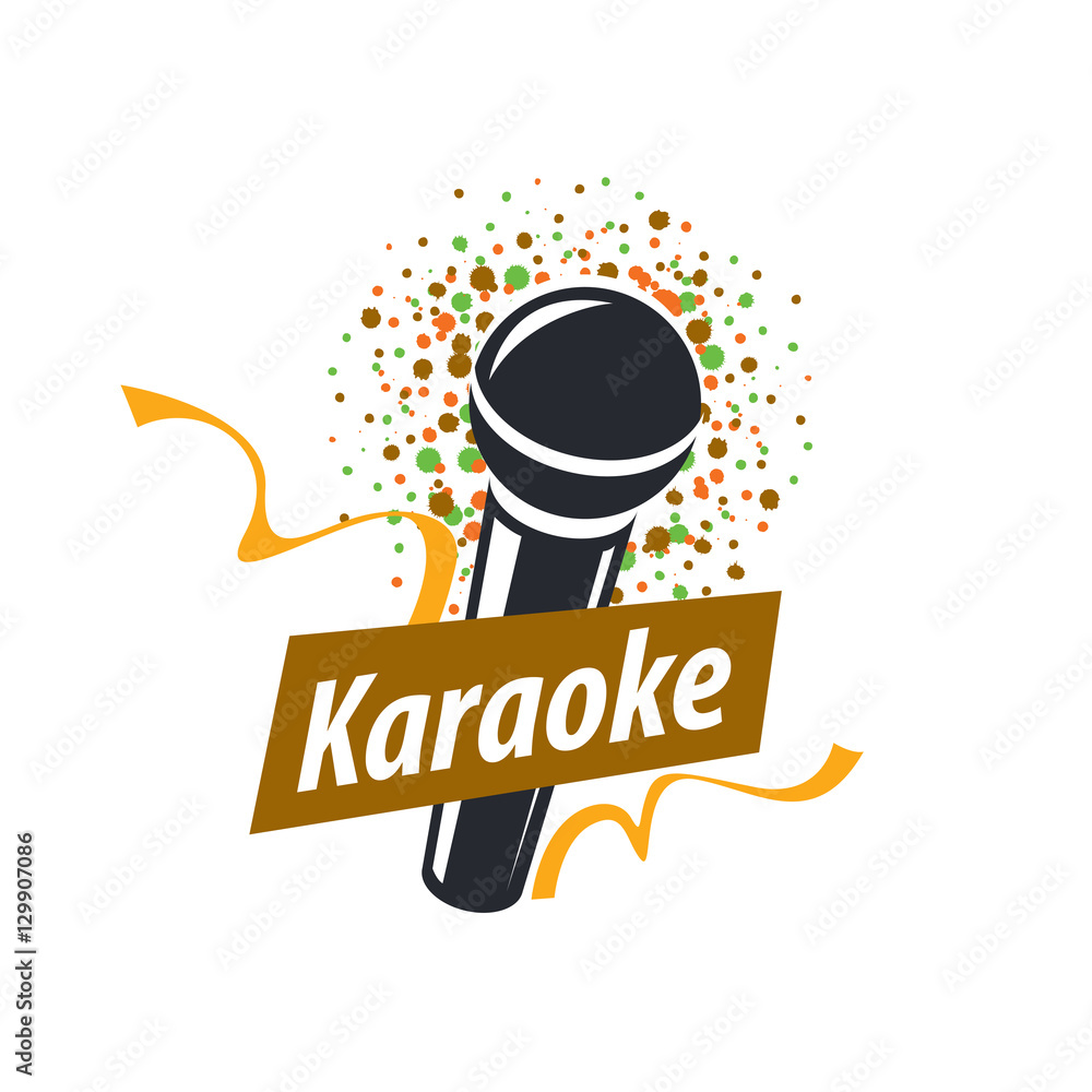 vector logo karaoke Stock Vector | Adobe Stock