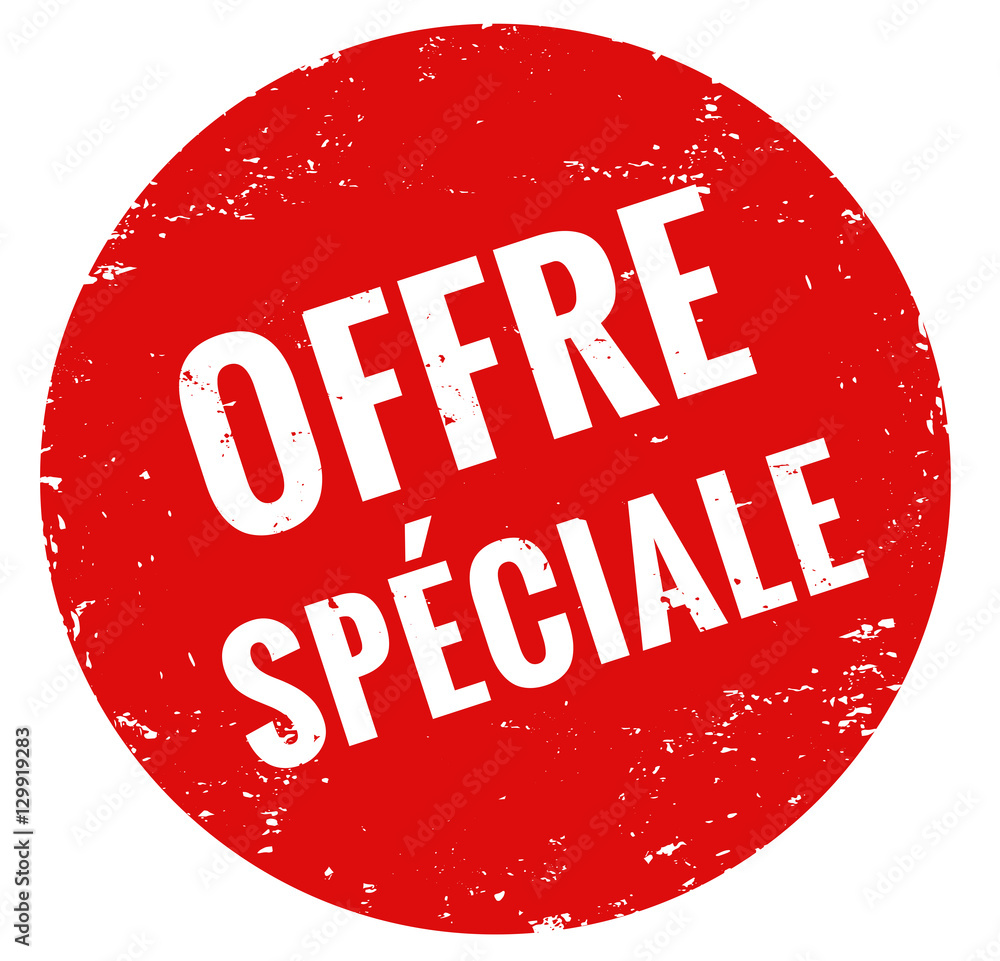 offre spéciale timbre Stock Vector | Adobe Stock