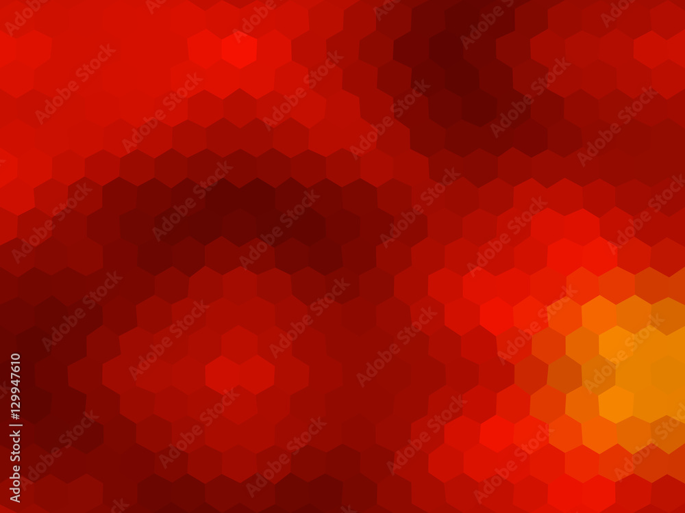 Gradient low poly hexagon style vector mosaic background Stock Vector | Adobe Stock