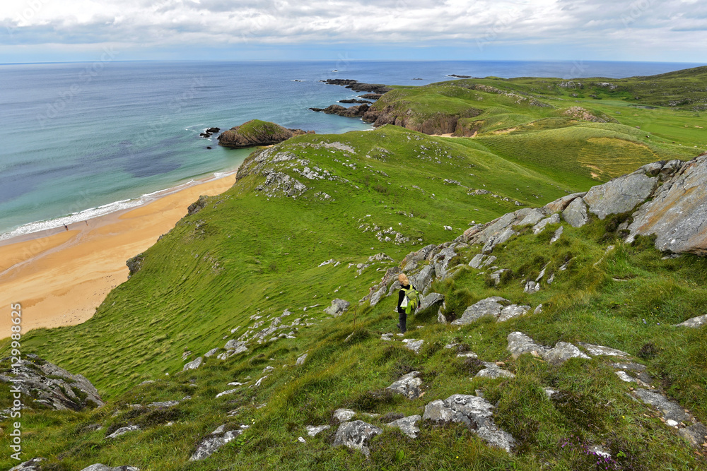 Irland - Wandern zum Melmore Head Stock-Foto | Adobe Stock
