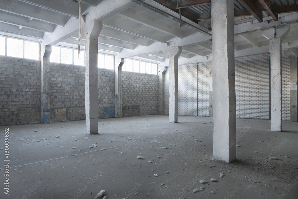 Inside Abandoned Warehouse