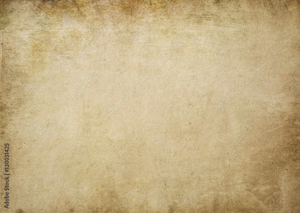 Old yellowed and spotted paper texture. Stock Photo | Adobe Stock