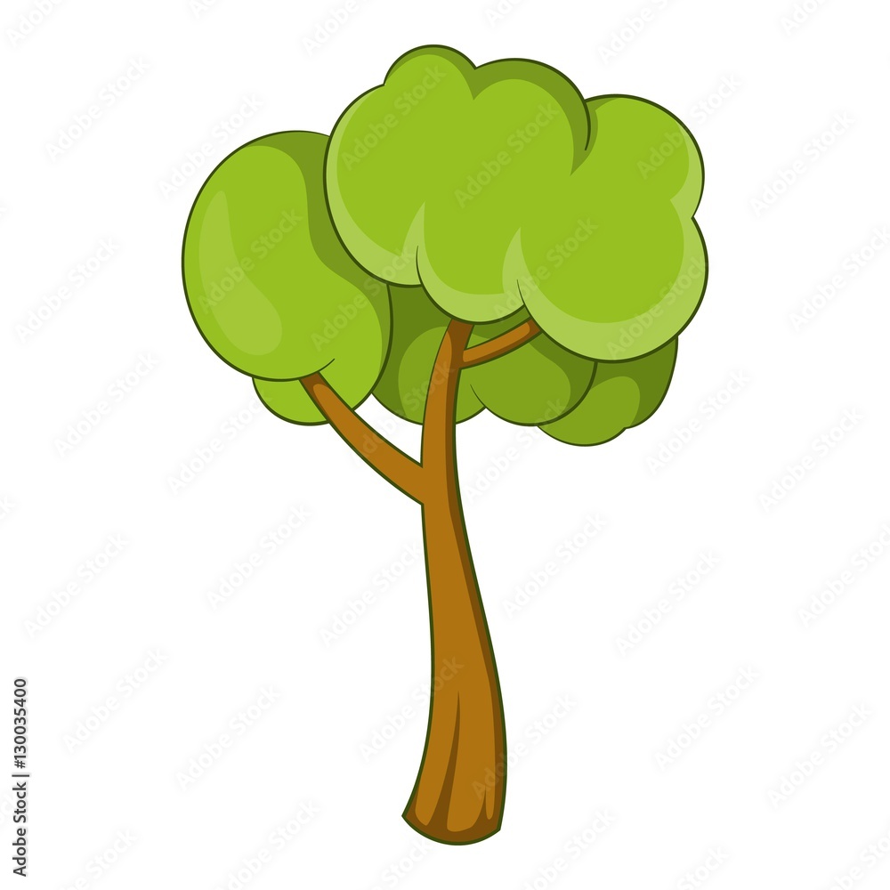 Small tree icon. Cartoon illustration of small tree vector icon for web ...