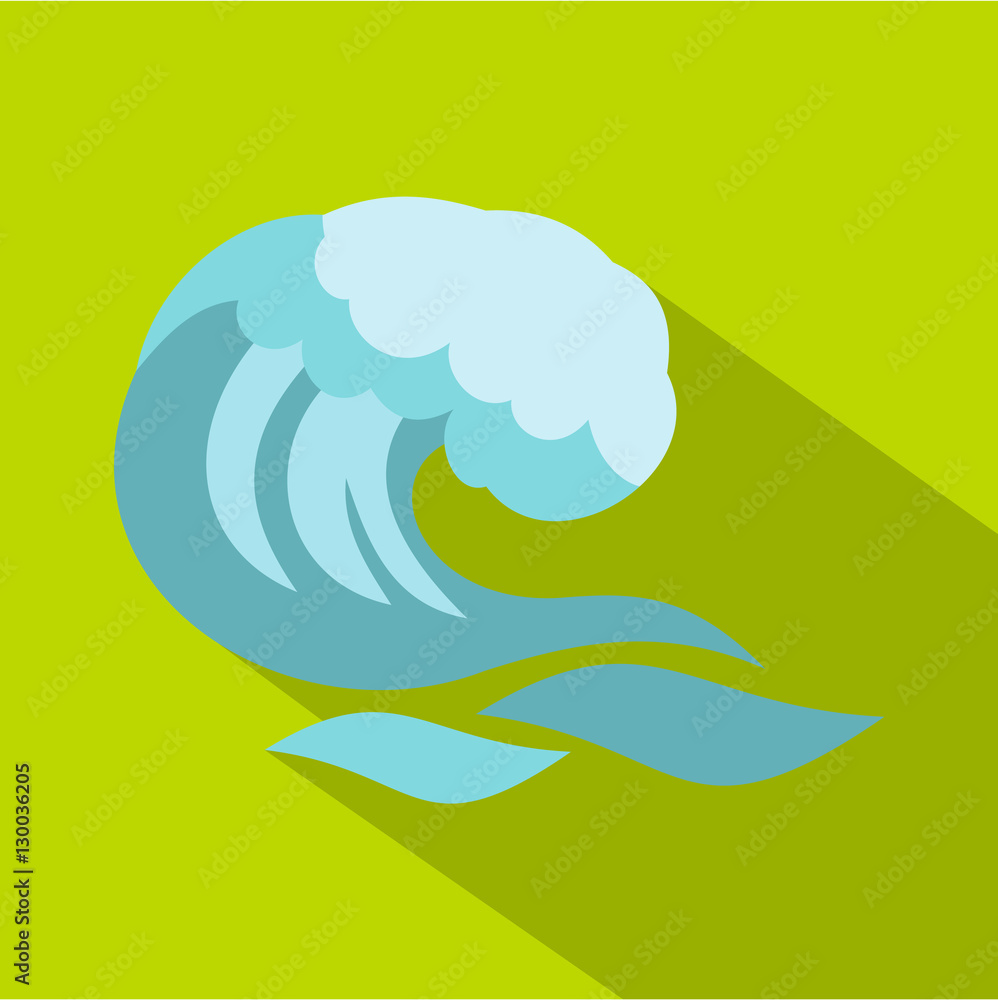 Big wave icon. Cartoon illustration of big wave vector icon for web ...