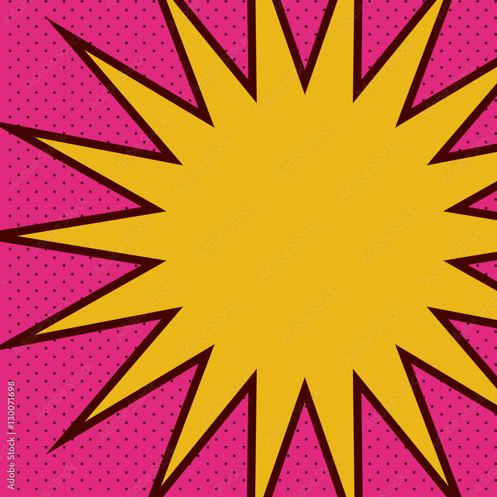 Vecteur Stock Retro bubble icon. Communication cartoon vintage and ...